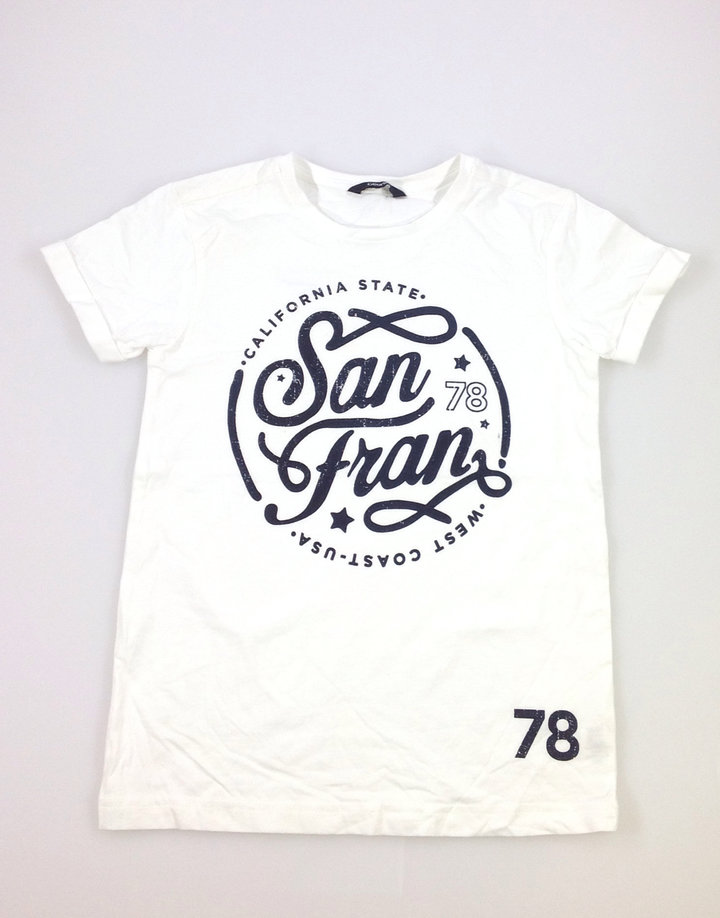 George fehér kisfiú póló | Gyerekruha Klub