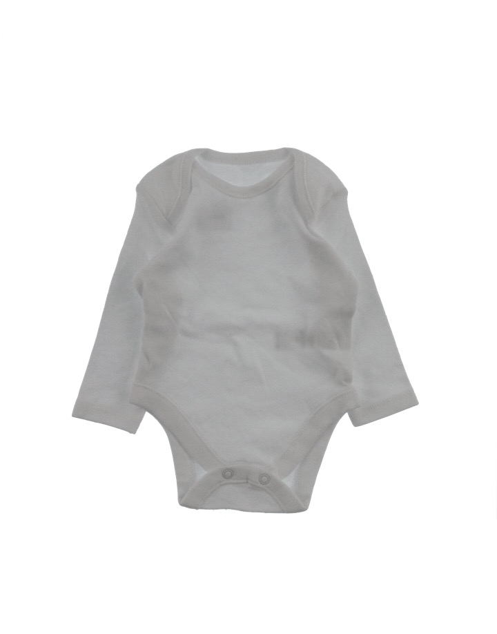 George fehér hosszú ujjú body | Gyerekruha Klub