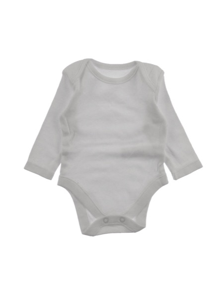 George fehér hosszú ujjú body | Gyerekruha Klub